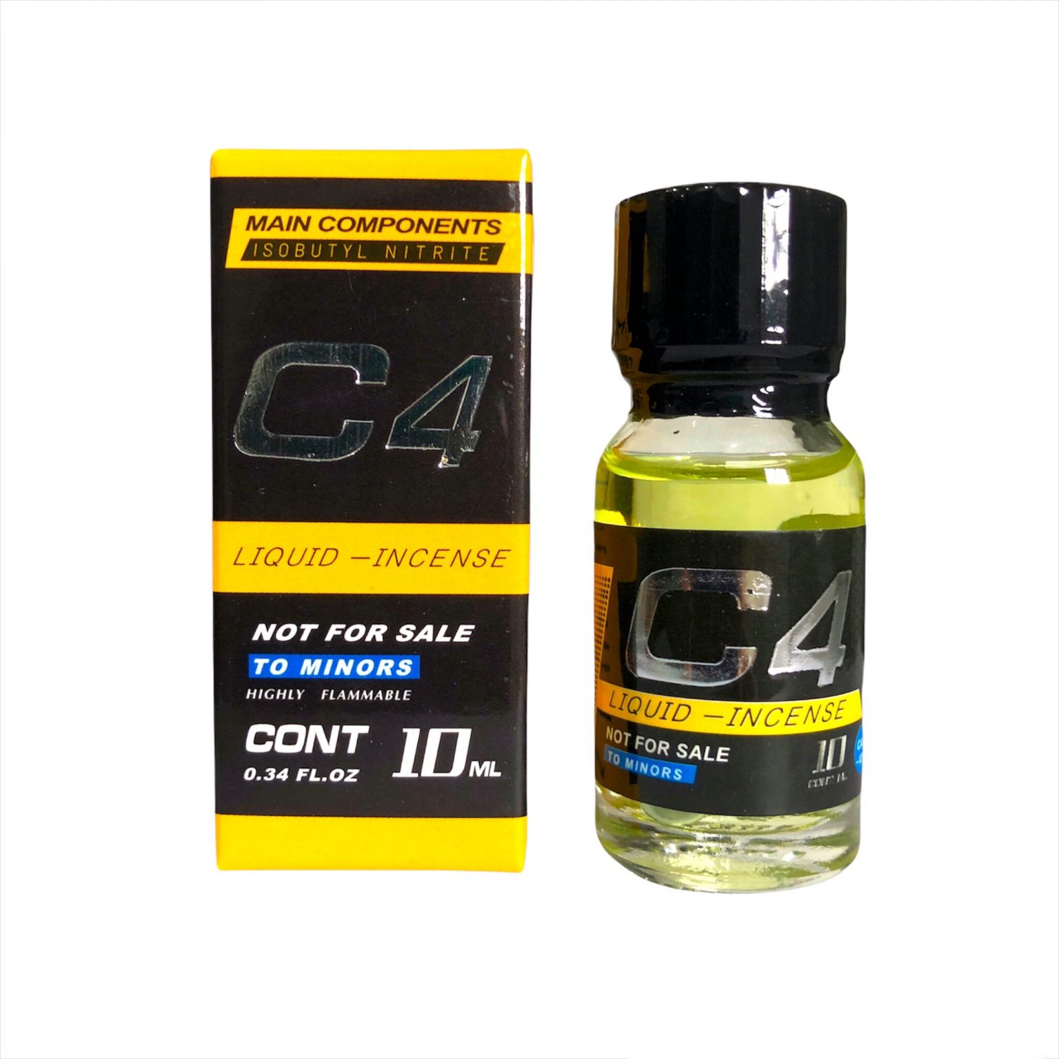 Popper C4 10ml cực mạnh mẫu mới – MIN POPPER USA