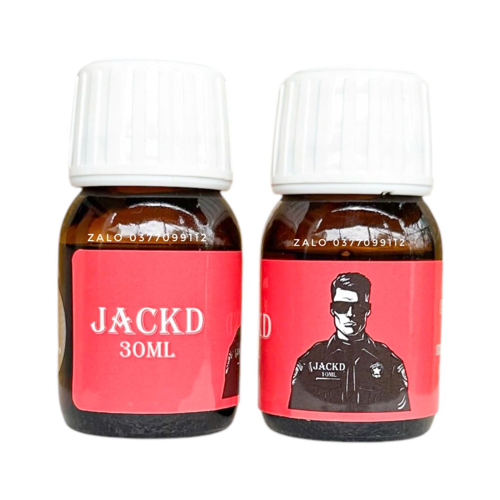 Popper Jackd 30ml mùi thơm nam tính (mới) – MIN POPPER USA
